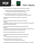 Billenium Summary and Analysis | PDF | Stairs