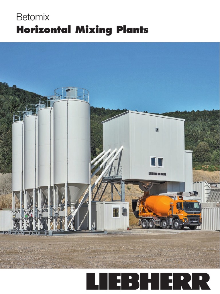Liebherr Brochure Betomix en | PDF | Concrete | Building Engineering