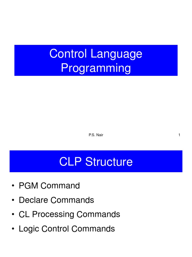 Cl Programming 1 Pdf Parameter Computer Programming Computer File