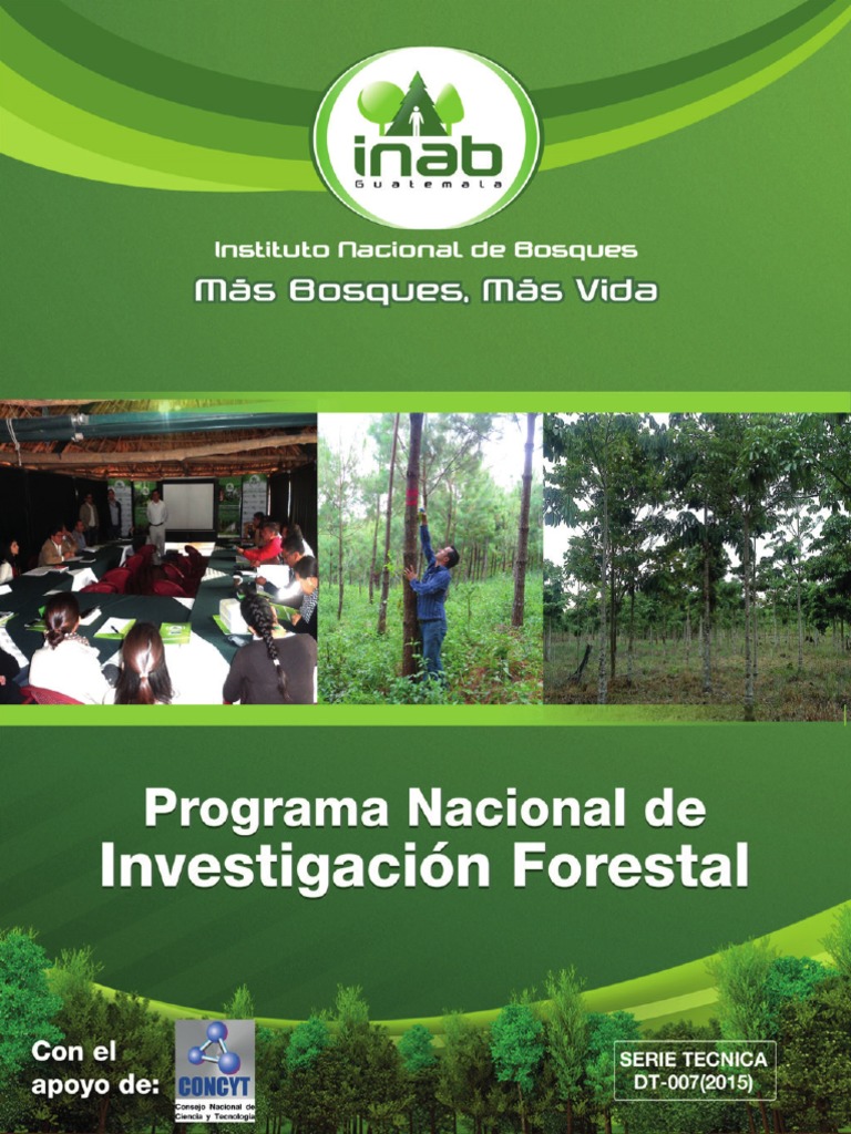 Programa Nacional Investigacion Forestal Inab | PDF | Los bosques ...