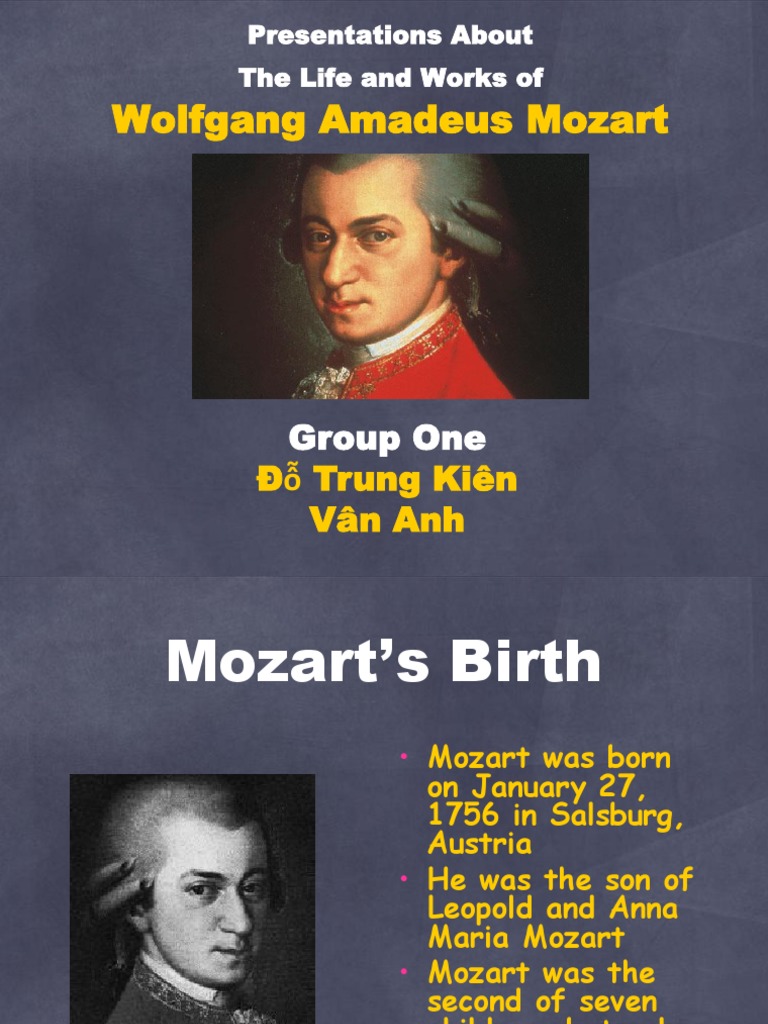 Powerpoint Mozart | PDF | Concerto | Wolfgang Amadeus Mozart