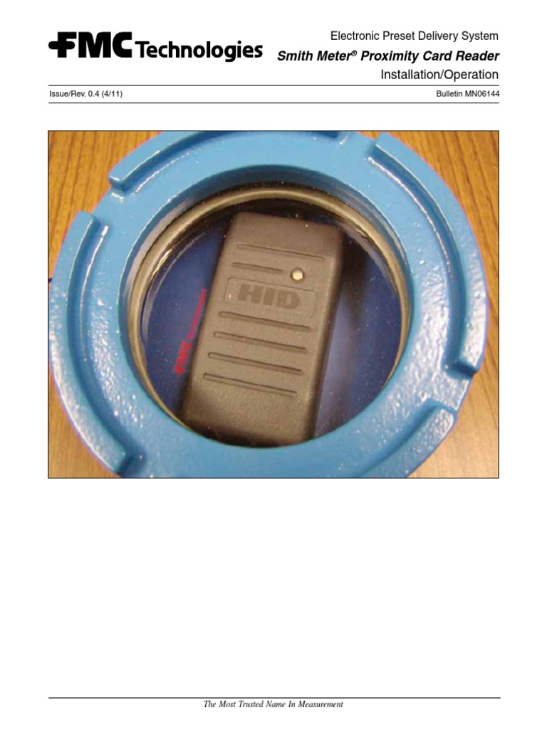 Accuload Card Reader Installation Manual | PDF | Databases | Electrical ...