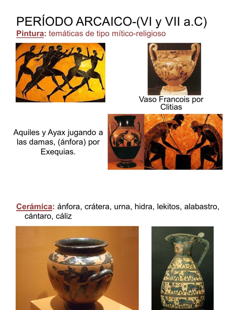 Exposición Período Arcaico | PDF | Ciencias sociales | Historia