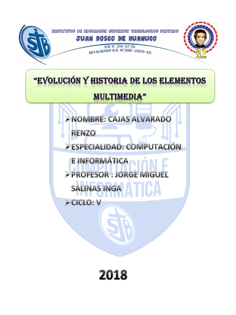 Elementos Multimedia | PDF | Multimedia | Informática