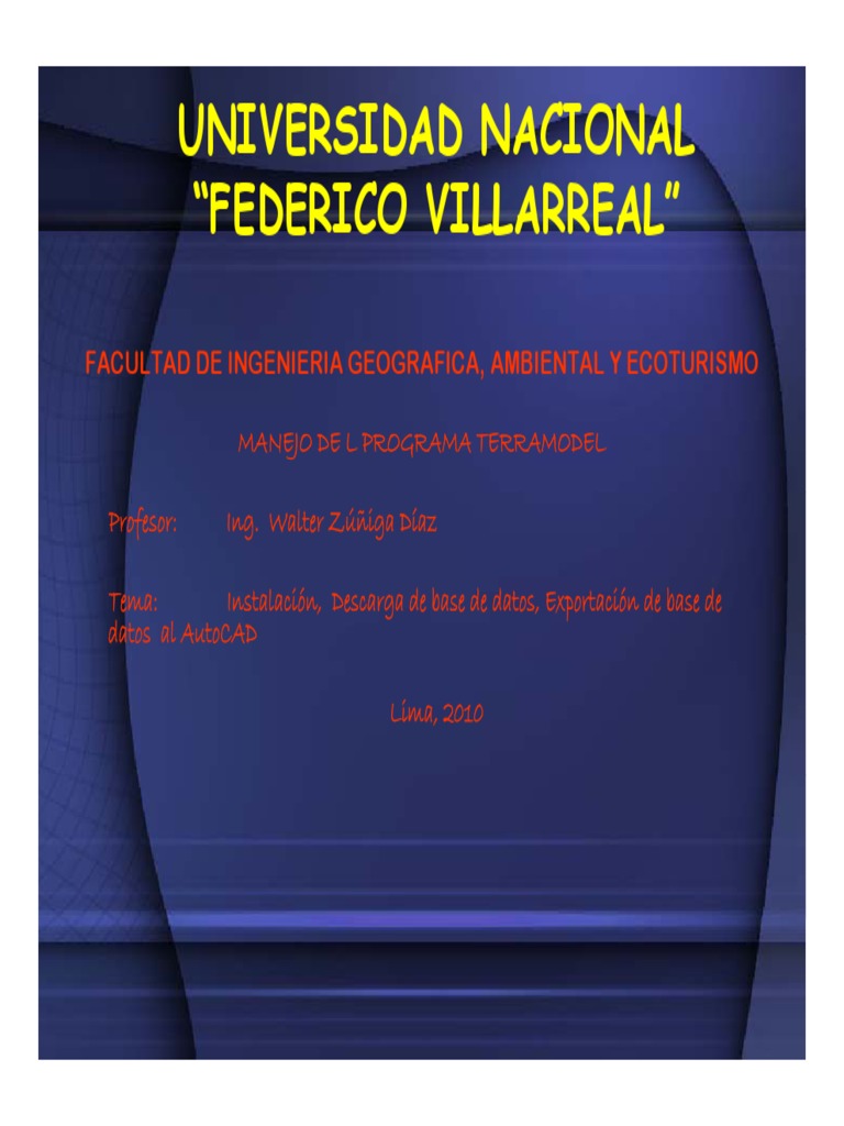 Modelamiento Con Terramodel | PDF | Software | Tecnología digital