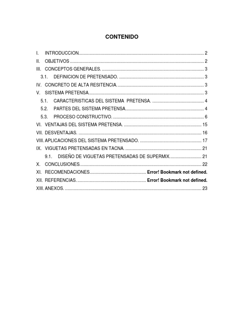 Viguetas Pretensadas: Estructura y Ventajas | PDF | Hormigón pretensado ...