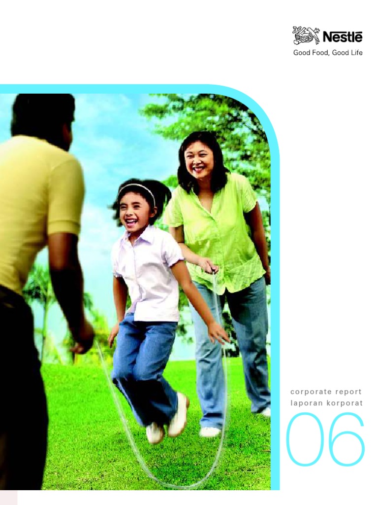 Nestle Annual Report 2006 | PDF | Corporate Social Responsibility | Nestlé