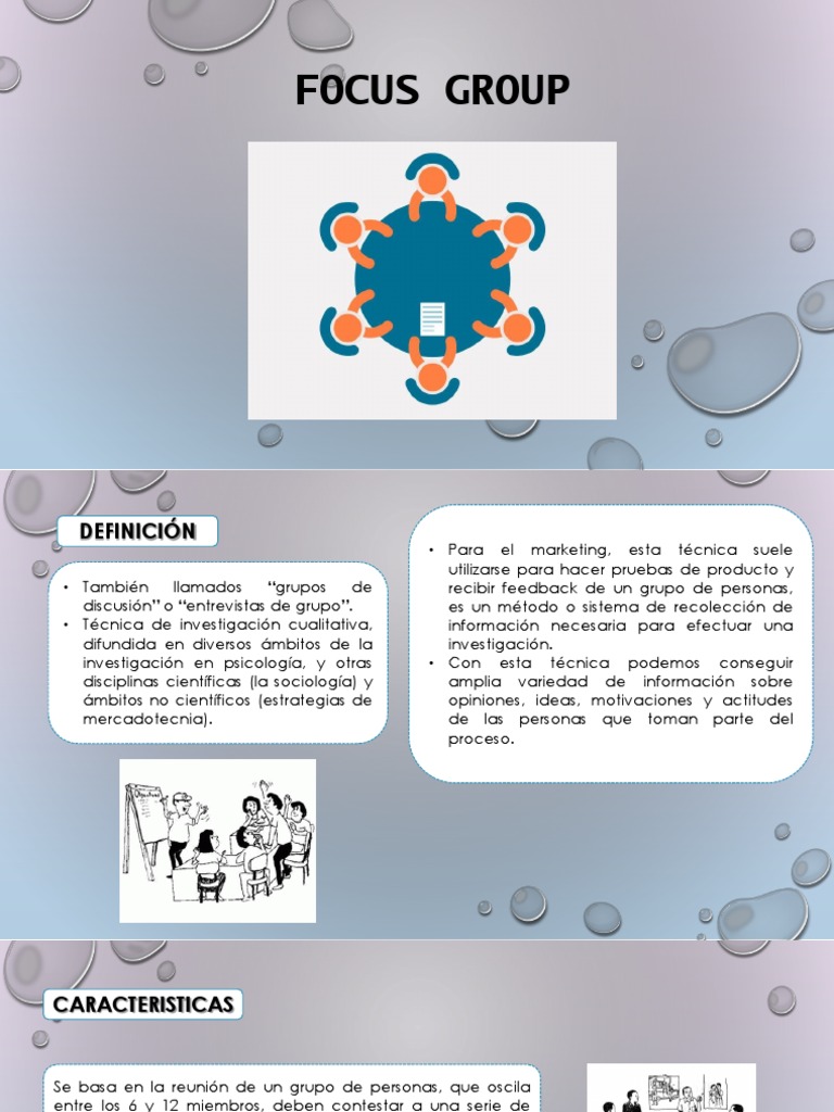 Focus Group | PDF | Grupo de enfoque | Marketing