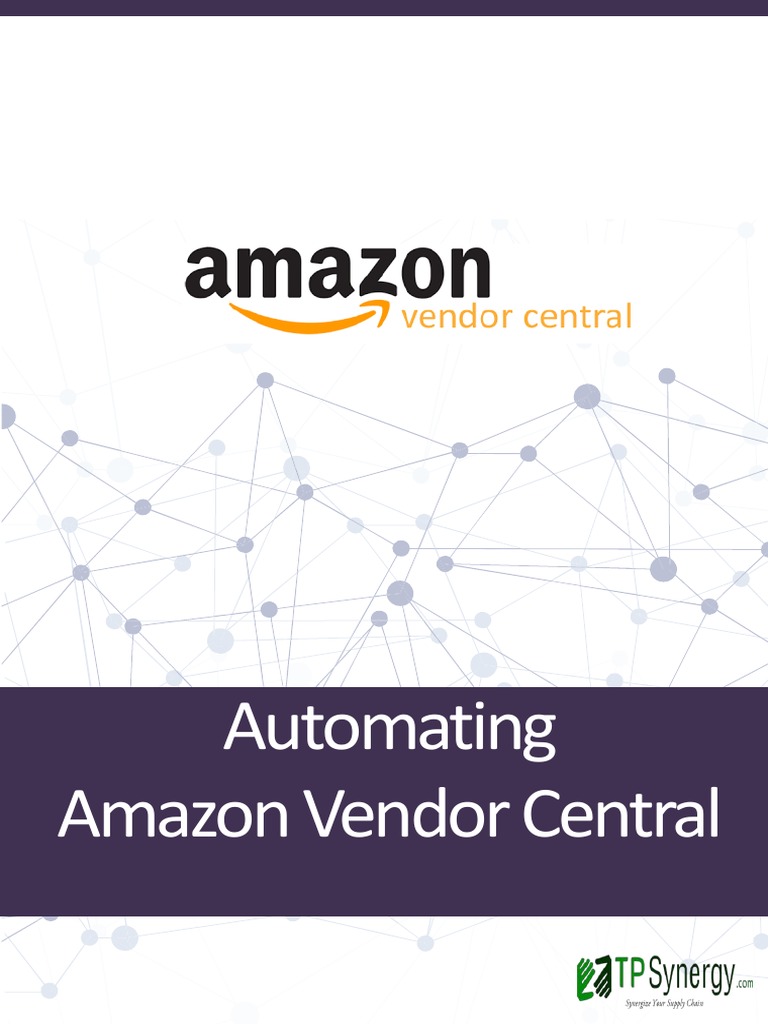 Amazon Vendor Centrale Book | PDF | Cargo | Electronic Data Interchange