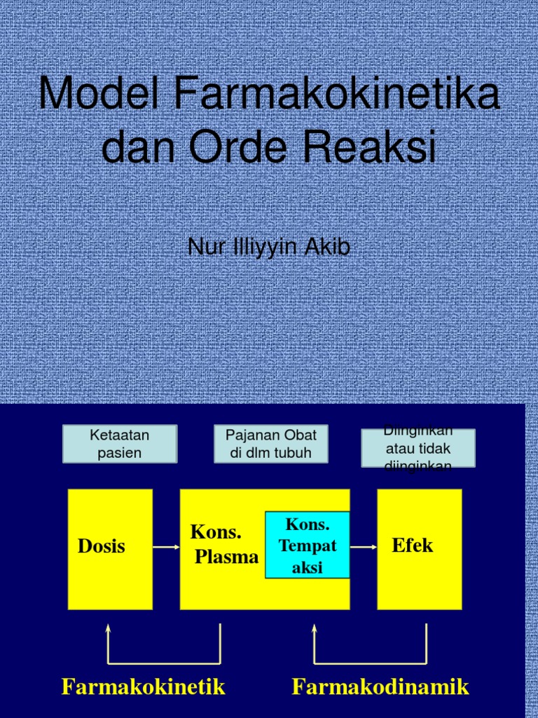 Model Farmakokinetika dan Orde Reaksi | PDF