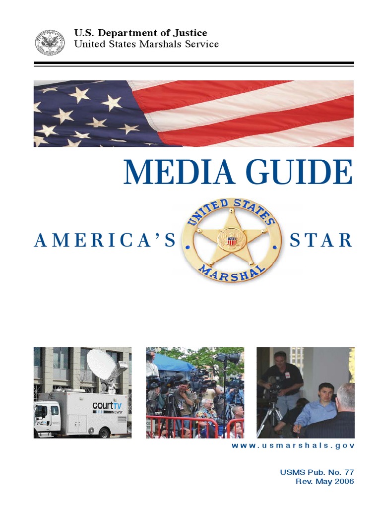 Media Guide | PDF | United States Marshals Service | News