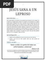 Lección 4 - Jesús Sana Al Hombre de La Mano Seca | PDF | Jesús | Oración