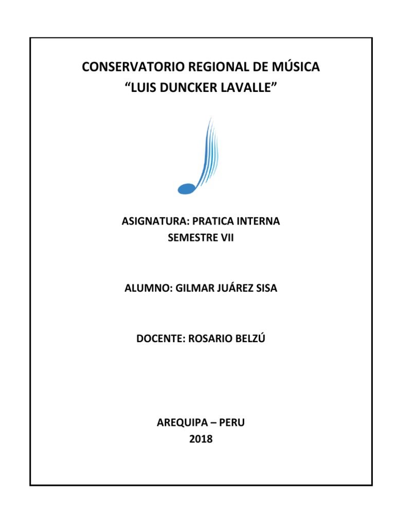 Practica Interna | PDF