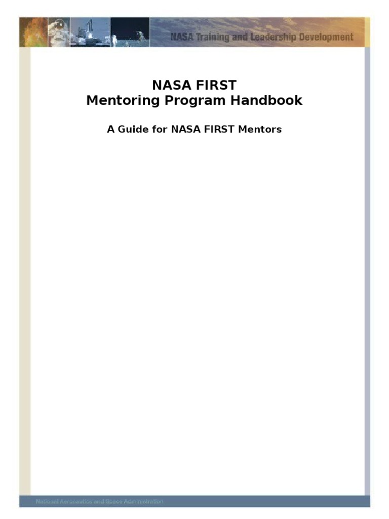 Mentoring Handbook | PDF | Mentorship | Leadership