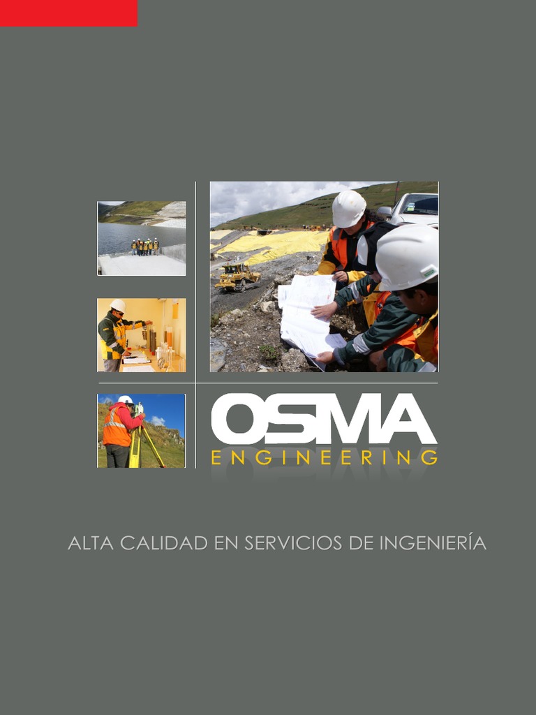 Brochure Osma Engineering S.R.L. 2016 | PDF | Minería | Ingeniería