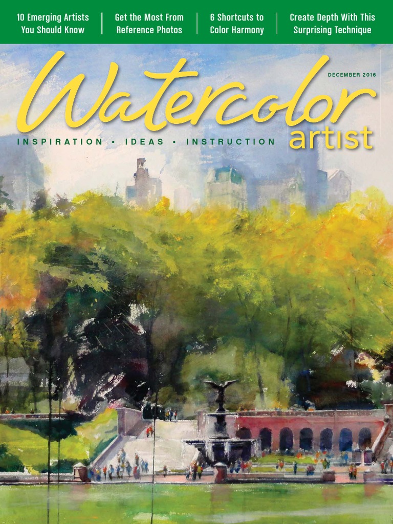 Watecolor Magazine | PDF | Paintings | Watercolor Painting