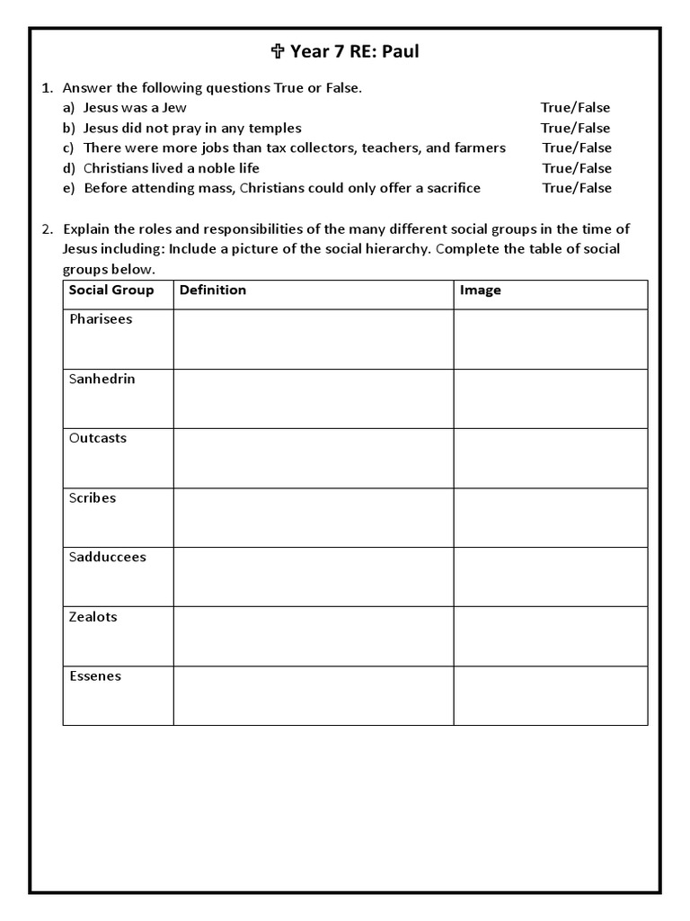 ST Paul Review | PDF | Paul The Apostle | Jesus