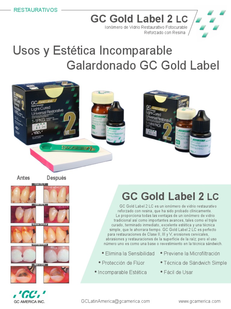 Gold Label 2 LC | PDF | Química | Materiales