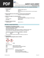 Sds - Unleaded-Petrol | PDF | Safety | Chemistry