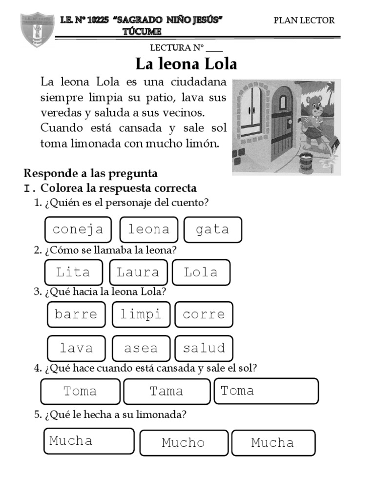 plan lector 2018 1° a.docx | PDF | Alimentos | Naturaleza