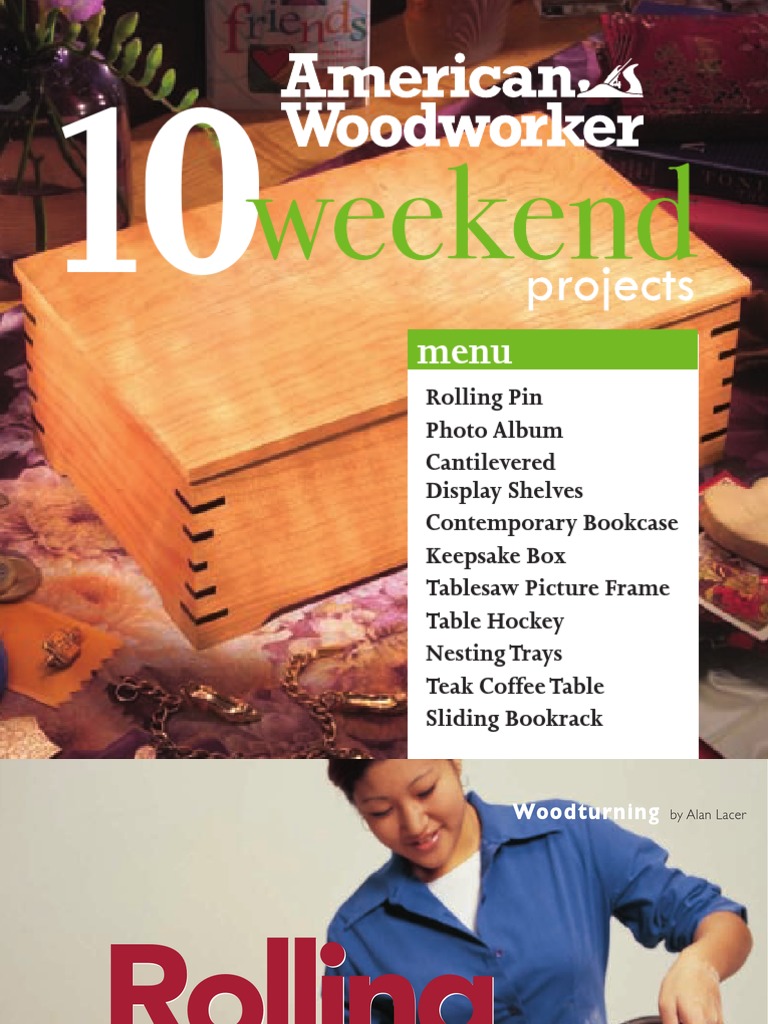 American Woodworker - 10 Weekend Projects | PDF | Screw | Crafts