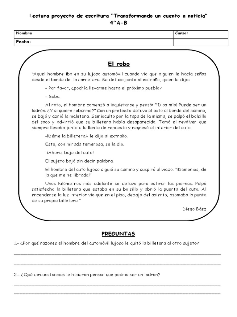Guía N°1 Escritura | PDF