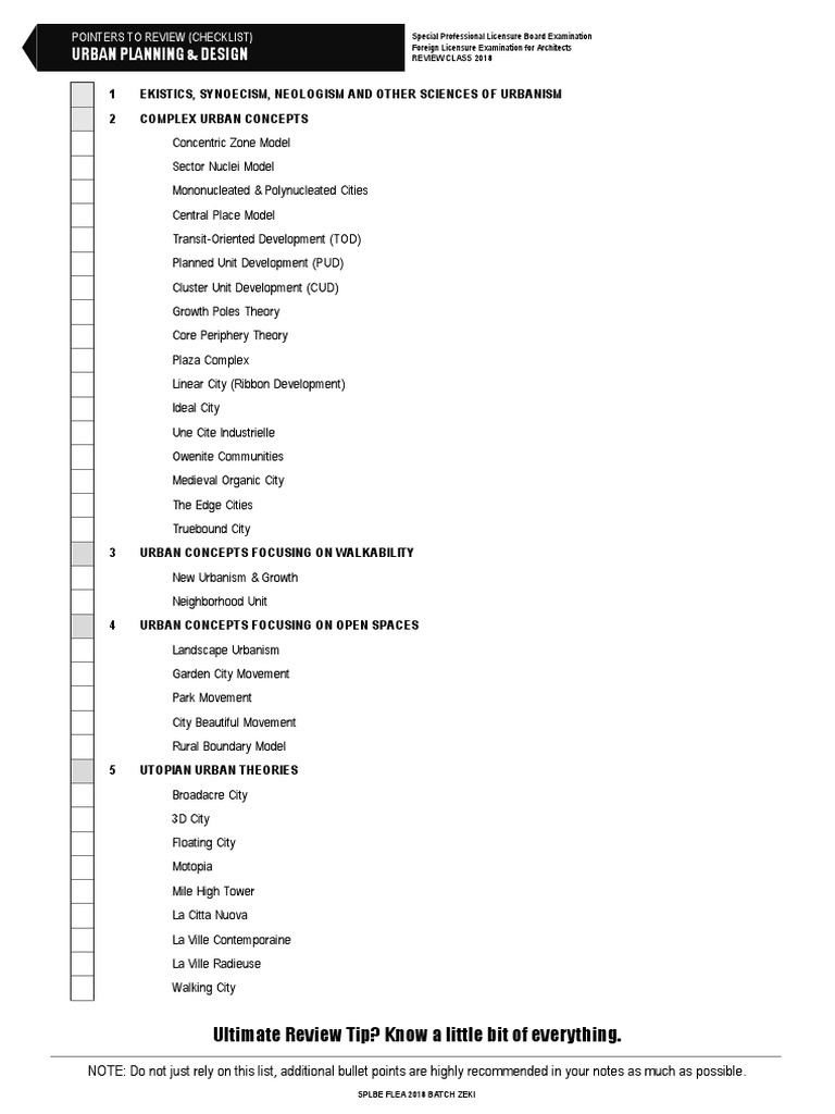 P03 - Urban Planning & Design | PDF | City | Urban Planning