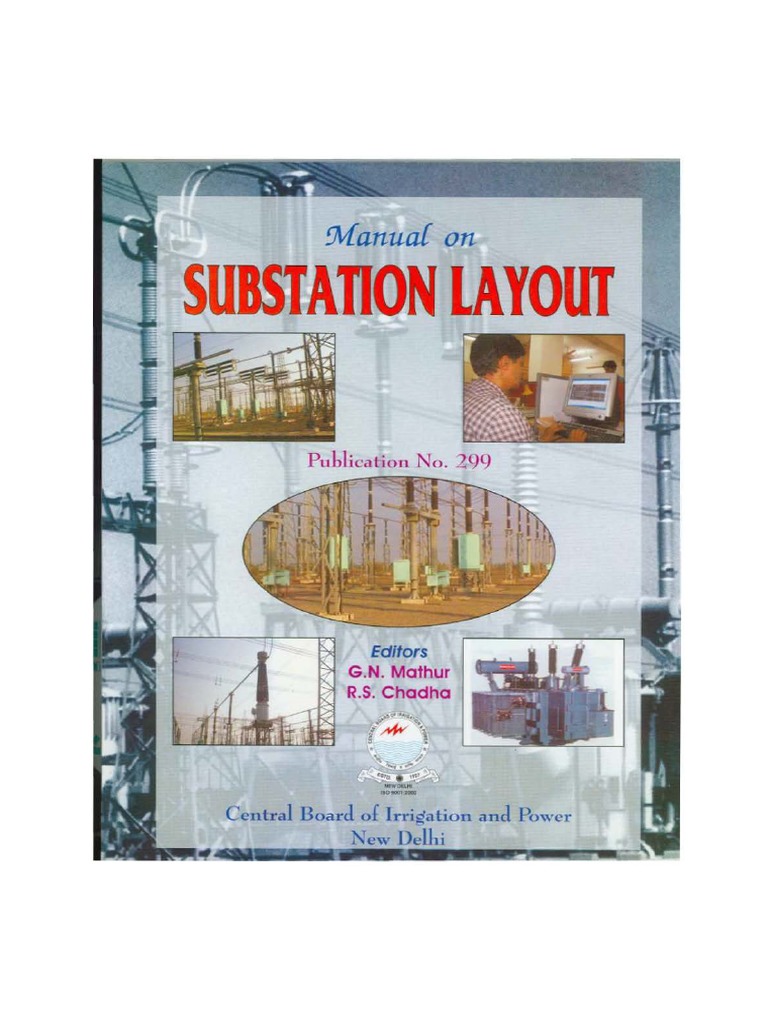 Substation Layout CBIP | PDF | Electrical Substation | Insulator ...