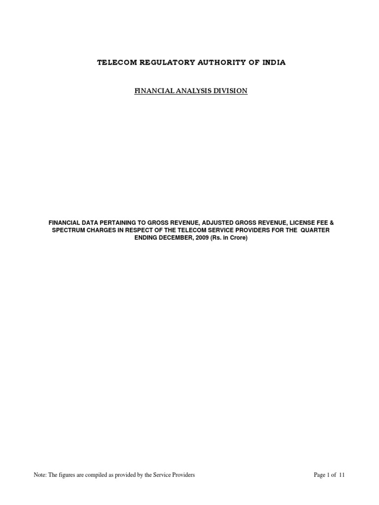NLD and ILD Telecom Financial Overview | PDF | Technology & Engineering