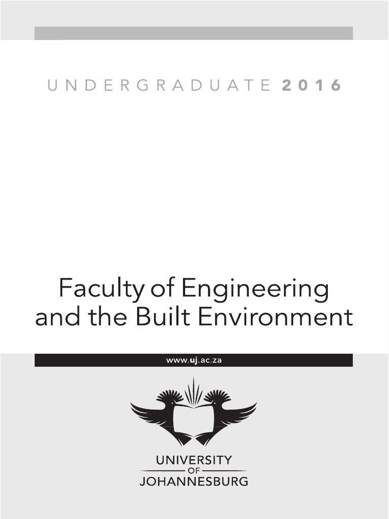 UJ FEBE Undergrad Yearbook 2016 FINAL | University And College ...