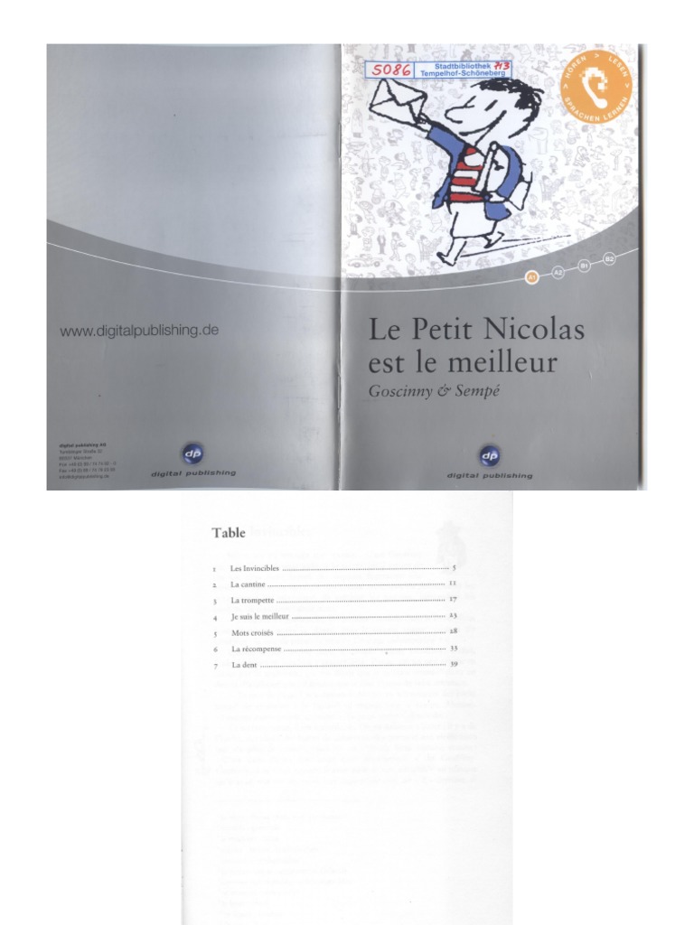 Le Petit Nicolas Est Le Meilleur PDF | PDF