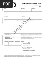 Shipping Document For The Purposes of MARPOL Annex II and The IBC Code ...
