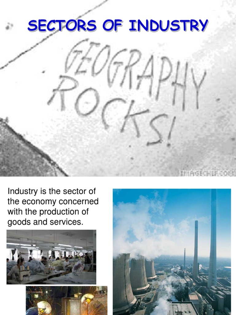 Overview of Industry Sectors | PDF | Tertiary Sector Of The Economy ...