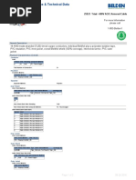 1.7 Belden 8760 Data Sheet | PDF | Wire | Electrical Conductor