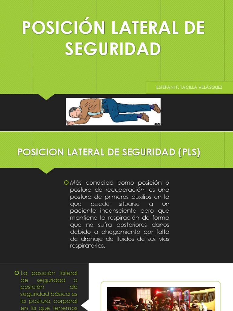 Guía: Posición Lateral de Seguridad | PDF