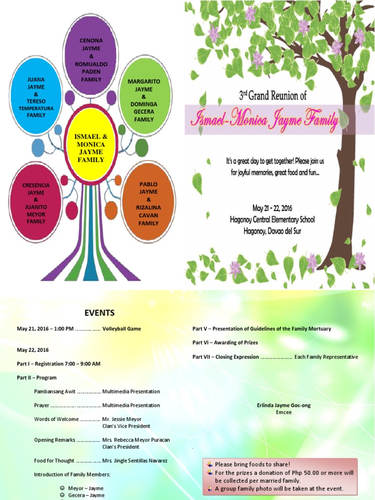 Cenona Jayme & Romualdo Paden Family | PDF