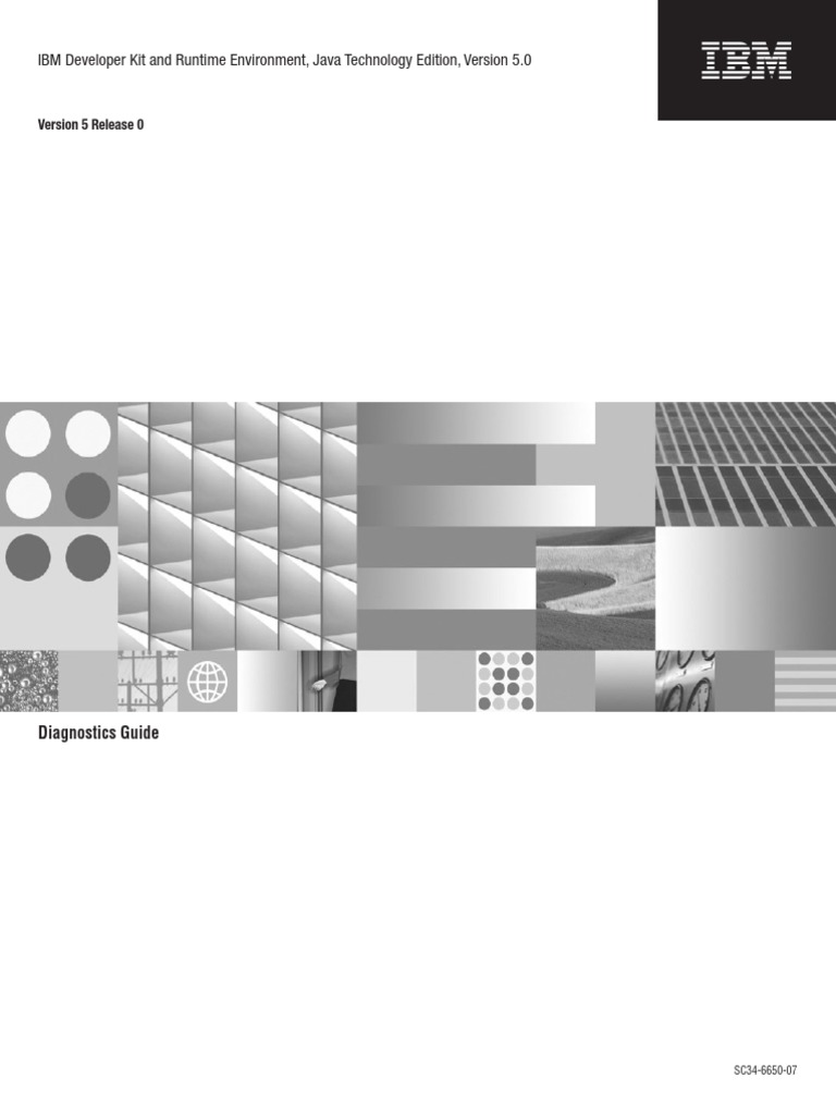 IBM Java 1.5 Diagnostics Guide PDF | PDF | Java Virtual Machine | Computing Platforms