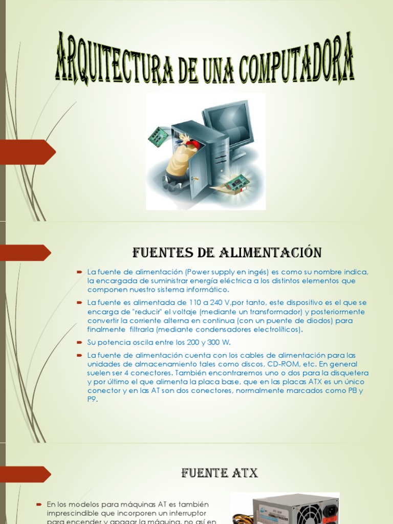 Arquitectura de Una Computadora - Grupo 2 | PDF | Electrónica | Equipo