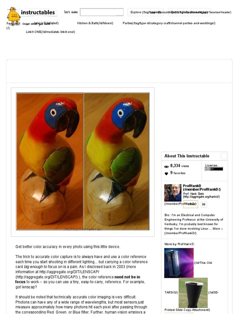 A Little Color Reference For Photography | Download Free PDF | Color ...