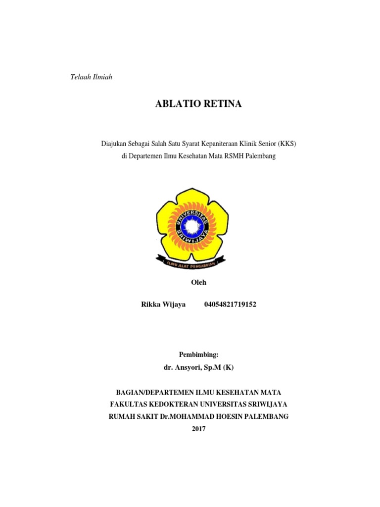 Ablatio Retina | PDF