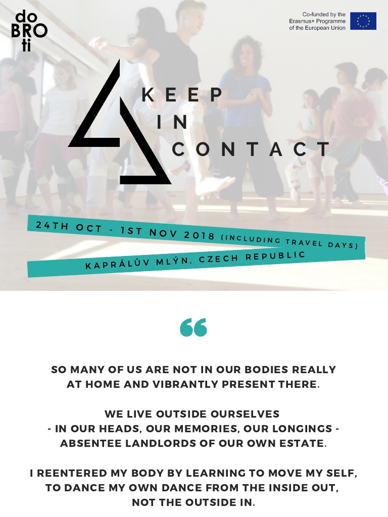 Keep in Contact-Infopack | PDF | Social Science | Self-Improvement
