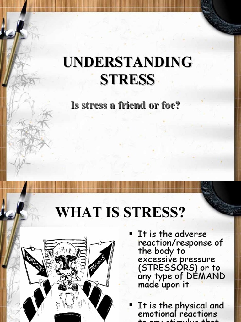 Understanding Stress | PDF | Stress (Biology) | Fight Or Flight Response