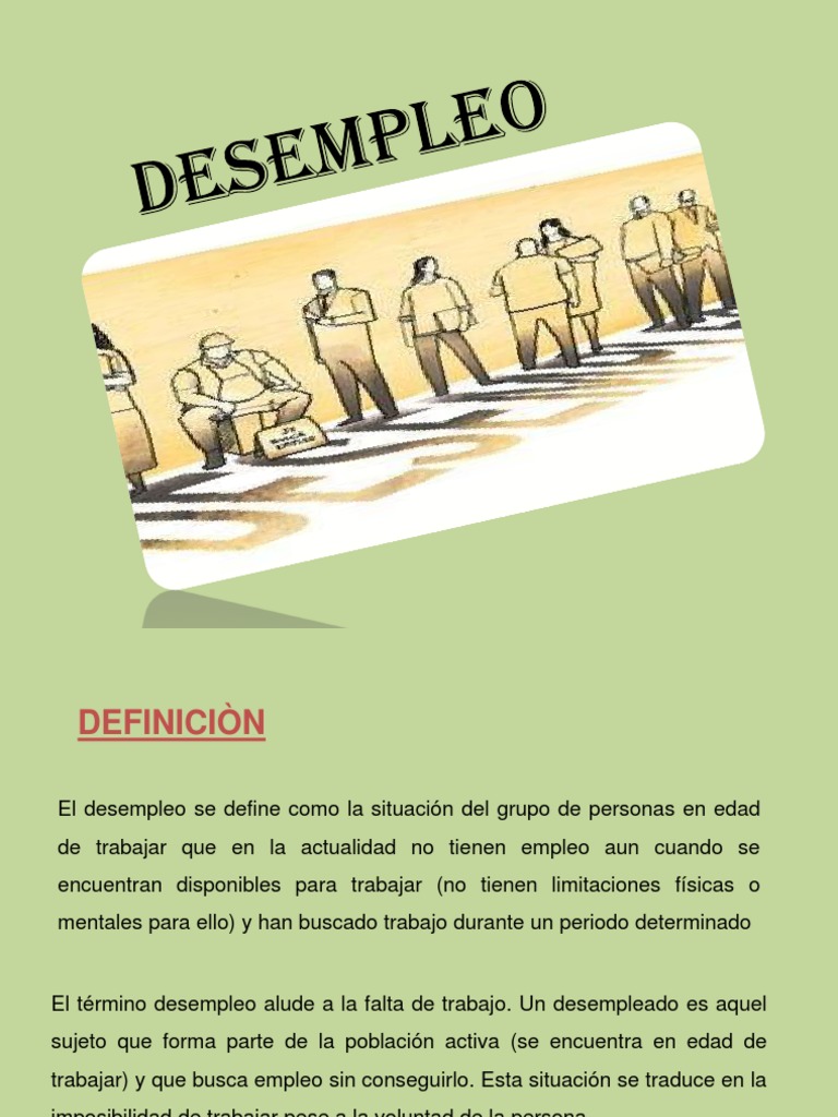 Desempleo | Descargar gratis PDF | Desempleo | Ciencias sociales