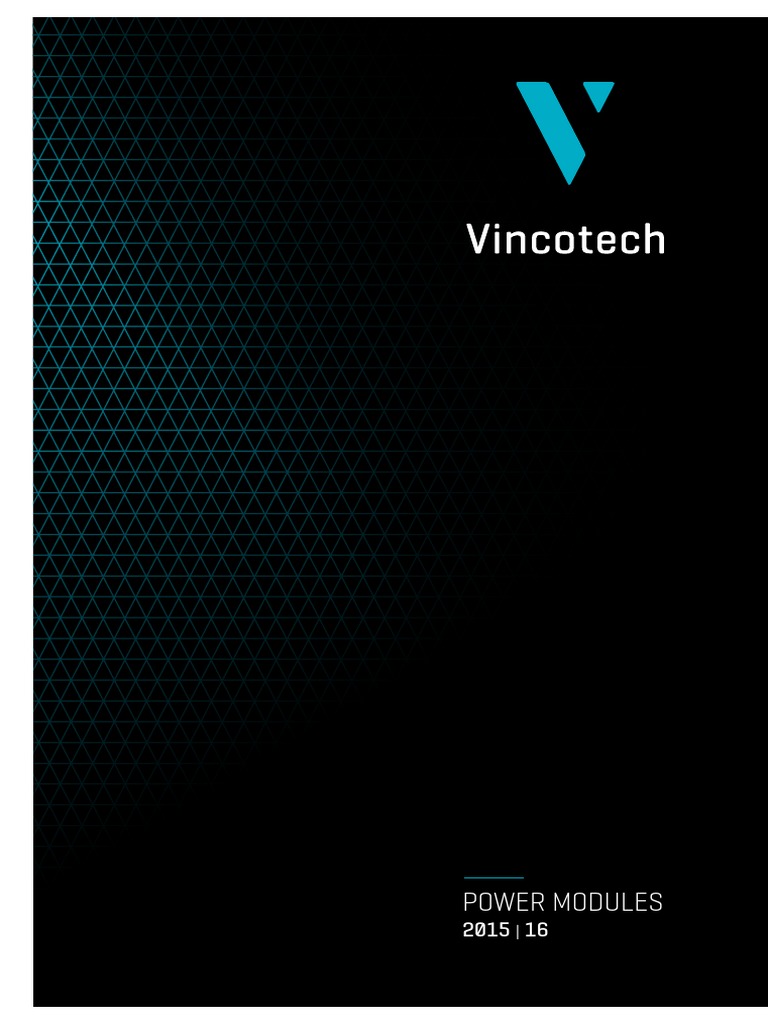 Vincotech Power Modules Catalog | PDF | Power Inverter | Rectifier
