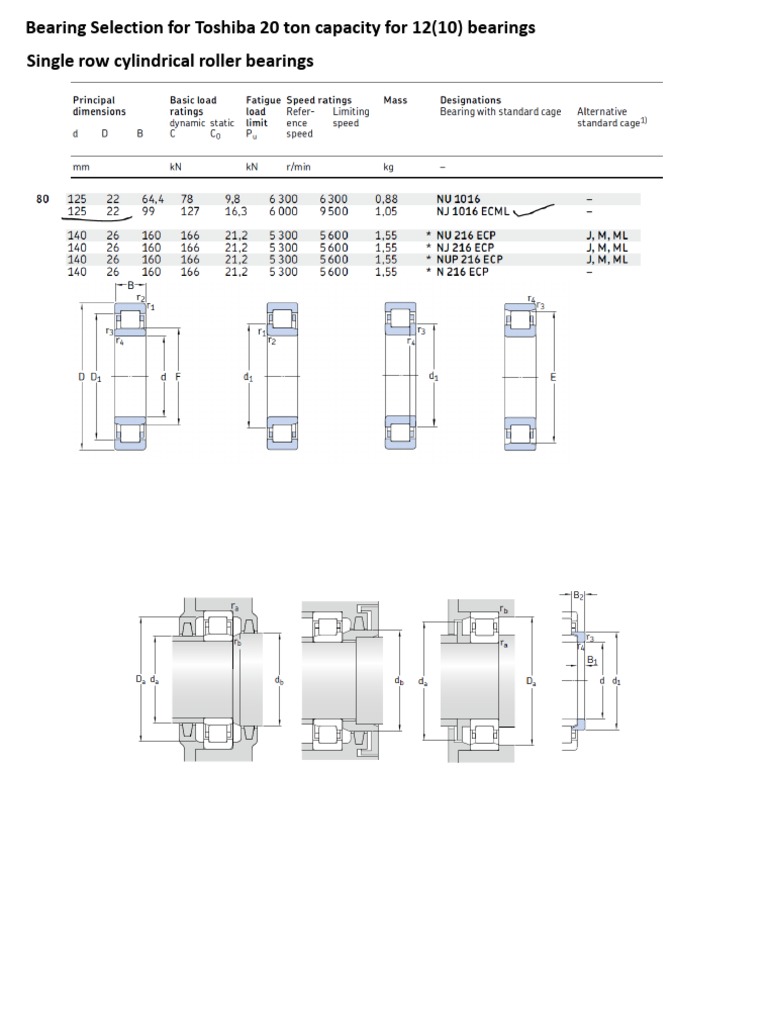 Bearing Selection | PDF