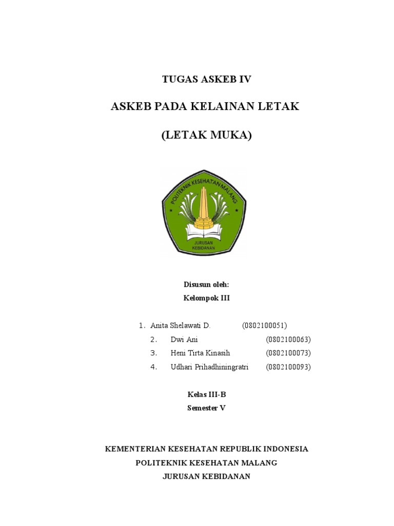 Presentasi Muka | PDF