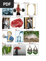 Abecedario en Achi Con Imagenes | PDF