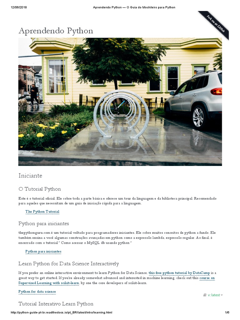 Aprendendo Python - guias completos | PDF | Python (linguagem de ...