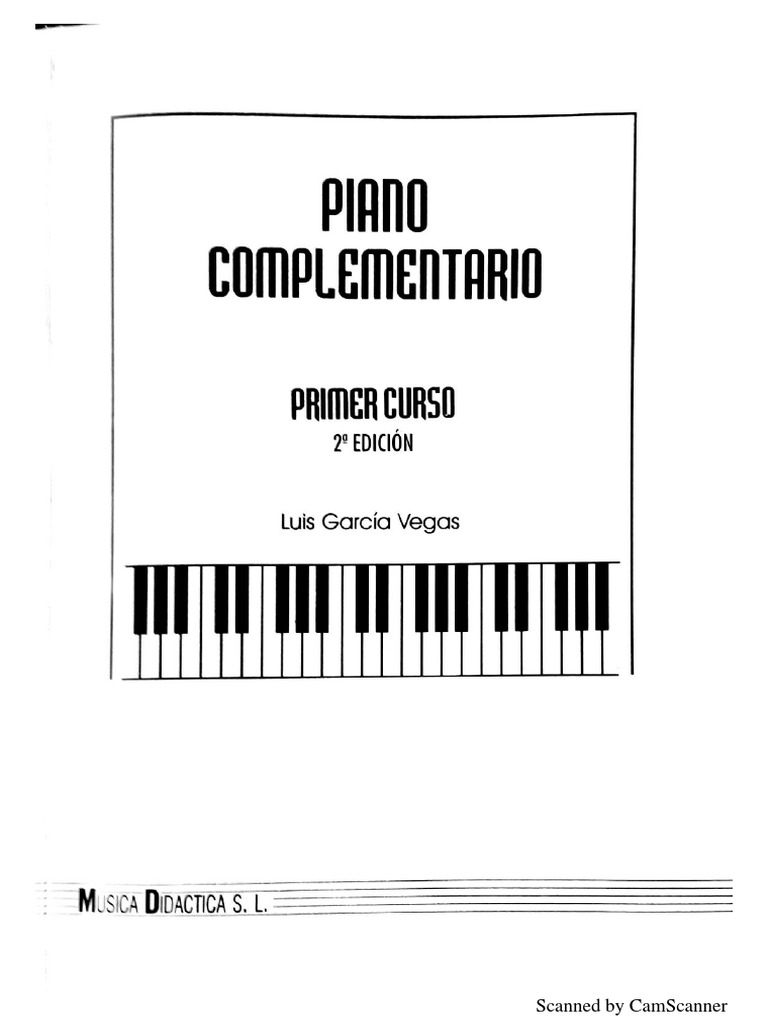 Piano Complementario | PDF