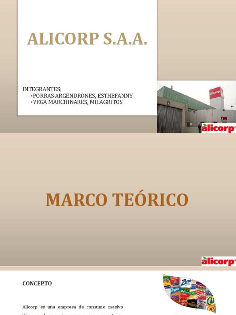 Alicorp Presentación Final | PDF | Business | Economias